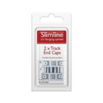 Slimline Art Hanging System - End Caps (White) - Shakespeare Solutions™
