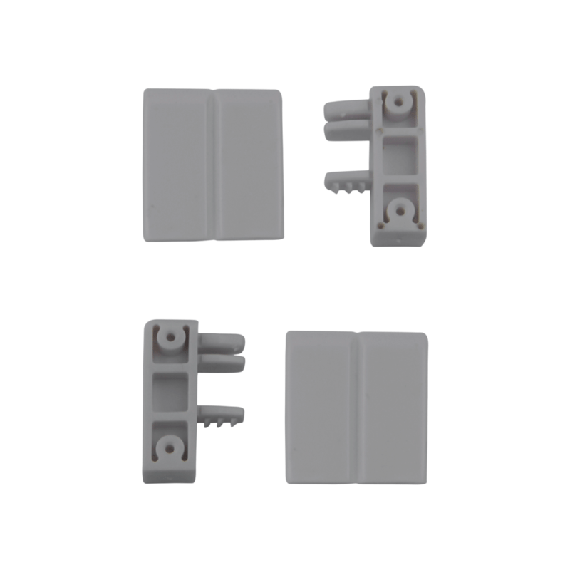 Slimline Art Hanging System - End Caps (White) - Shakespeare Solutions™